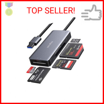 CF Card Reader,USB 3.0 to Compact Flash Memory Card Reader Adapter ...