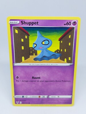 POKEMON CARD TCG NON HOLO SHUPPET 067/185 COMMON NM/M VIVID VOLTAGE ...