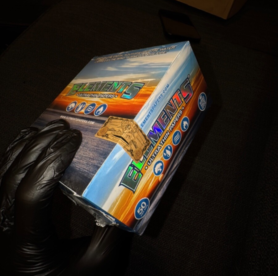 Sealed Box of 50 Packs ELEMENTS Full Size "KING SIZE WIDE" Rice Rolling Papers | eBay