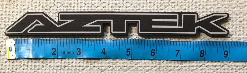 Pontiac AZTEK 2001 - 2005 Rear Hatch Nameplate Logo Decal; BRAND NEW ...