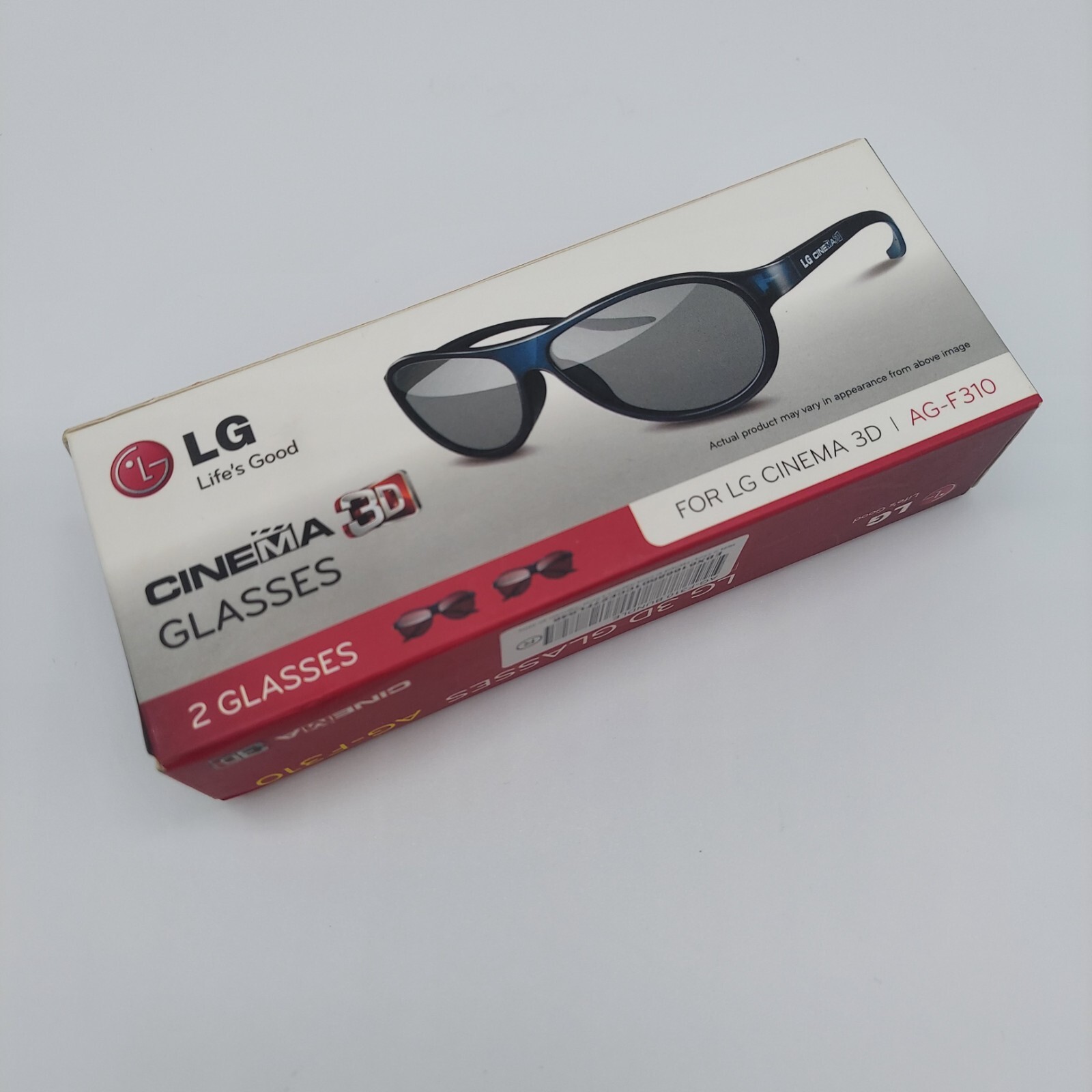 New LG AG-F310 Cinema 3D Glasses (2 Glasses set) for LG Cinema 3D ...