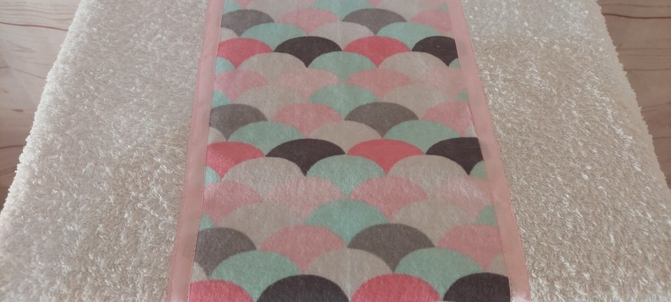 Girls Pink Mint Baby Burp Cloths Large 60x60cm Baby Gift Baby Shower ...