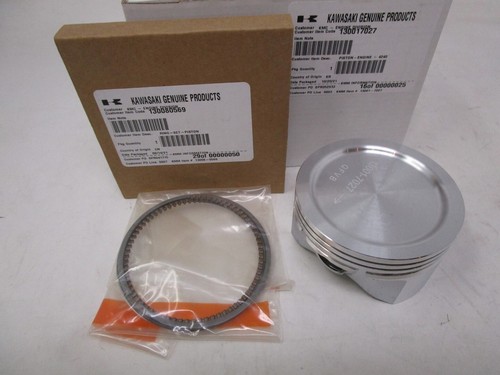 Genuine Kawasaki 13001-7027 Piston 13008-0569 Rings STD FR651V FR691V ...