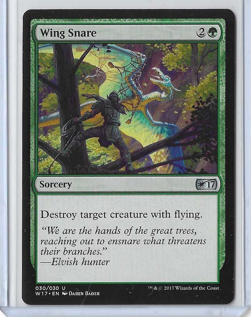 MTG Wing Snare Welcome Deck 2017 (W17) Uncommon Magic Card #030/030 ...