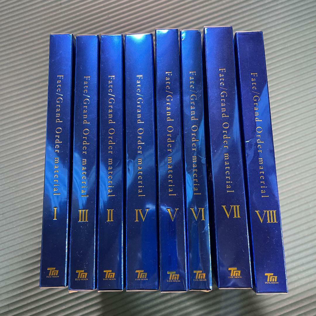 Fate/Grand Order Material 1-8 FGO Game Art Book Series | eBay