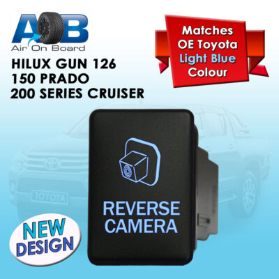 Push switch 980NB REVERSE CAMERA 12V for Toyota Hilux Prado RAV4 LIGHT ...