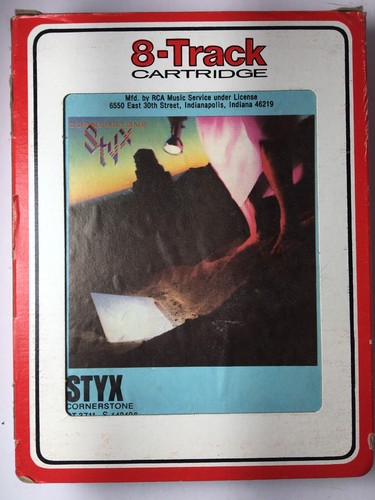 Styx: Cornerstore - 8 Track Tape Cartridge - Good Condition, Music ...