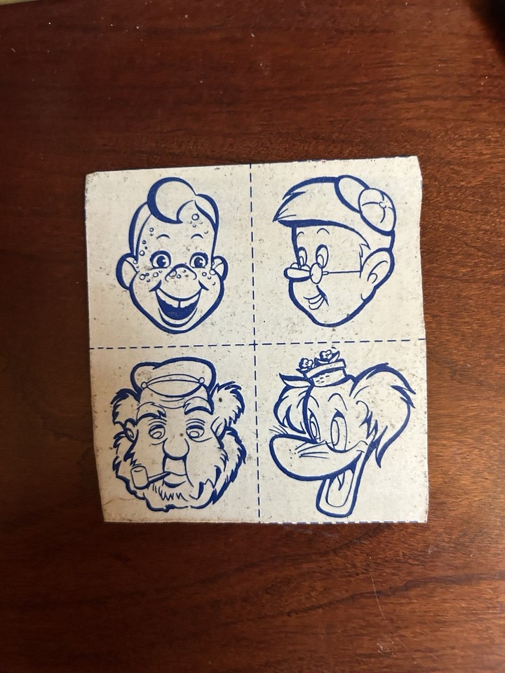 Capt Windy Scuttlebutt Playroom Portrait From 1950’s Howdy Doody Blue ...