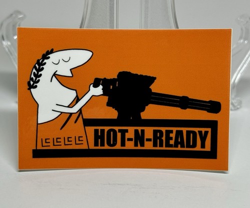 HOT-N-READY Mini-Gun Sticker — 160th / M134 Inspired EDC Decal Military ...