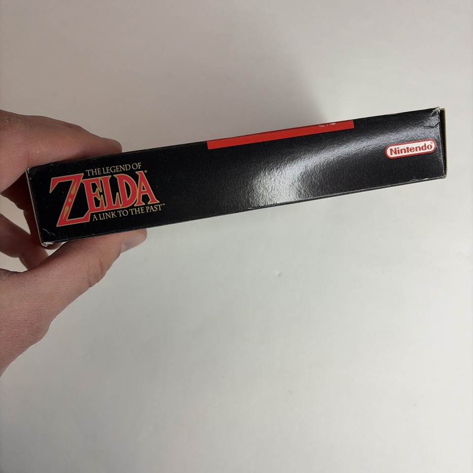 The Legend of Zelda: A Link to the Past (Nintendo SNES, 1992) in Authentic Box 45496830076| eBay