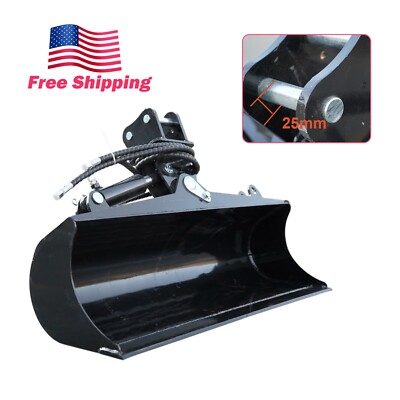 Mini Excavator Tilting Bucket Attachments 1000mm Hydraulic Digger Tilt ...