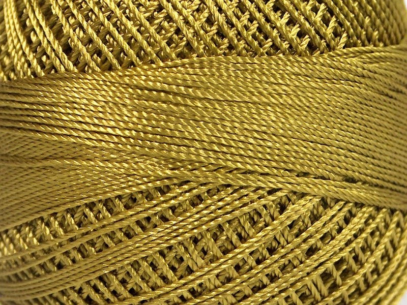 Olive Green YarnArt Tulip Size 10 Microfiber Thread #52262 50gr Crochet ...