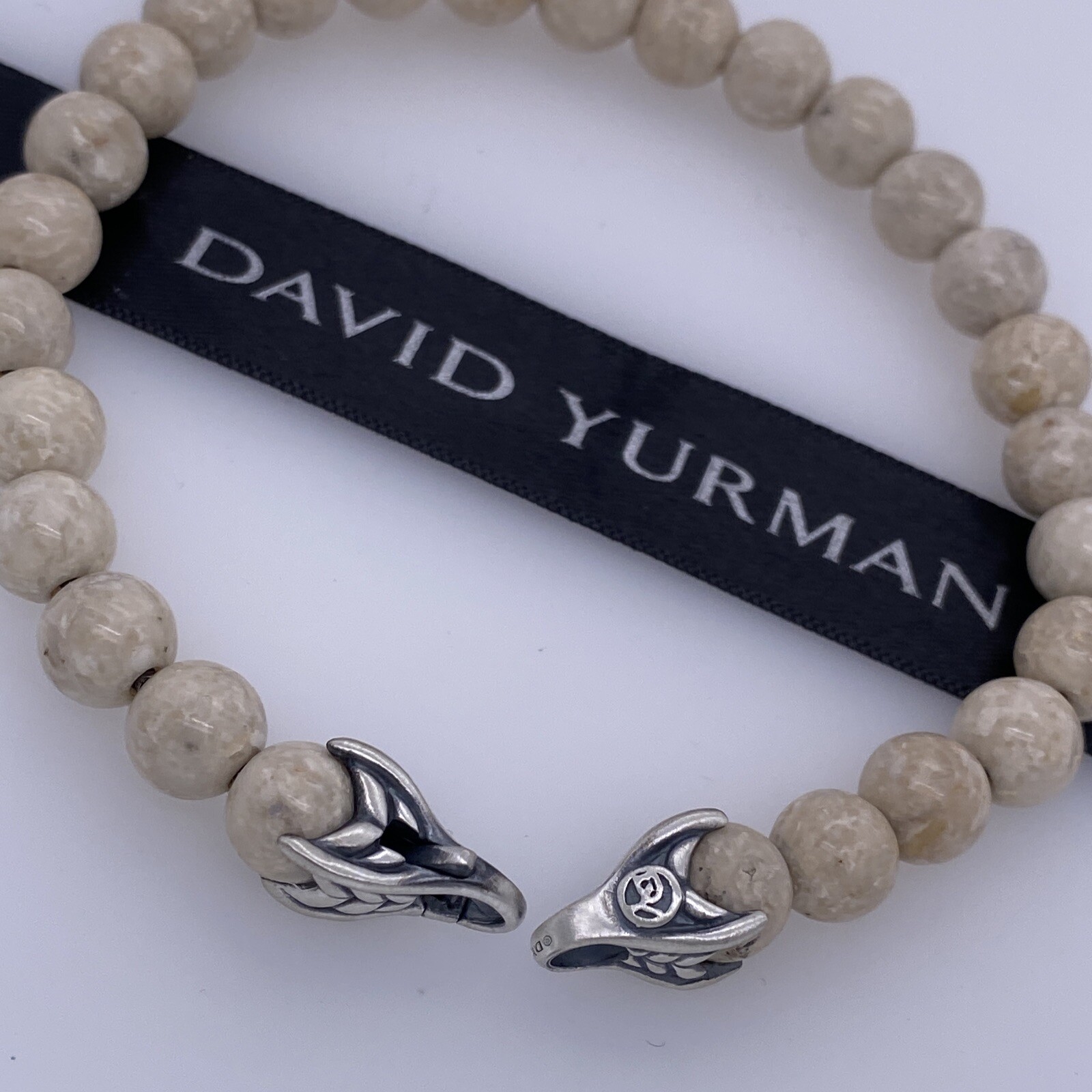 DAVID YURMAN Matrix 8mm Riverstone Spiritual Bead Bra… - Gem