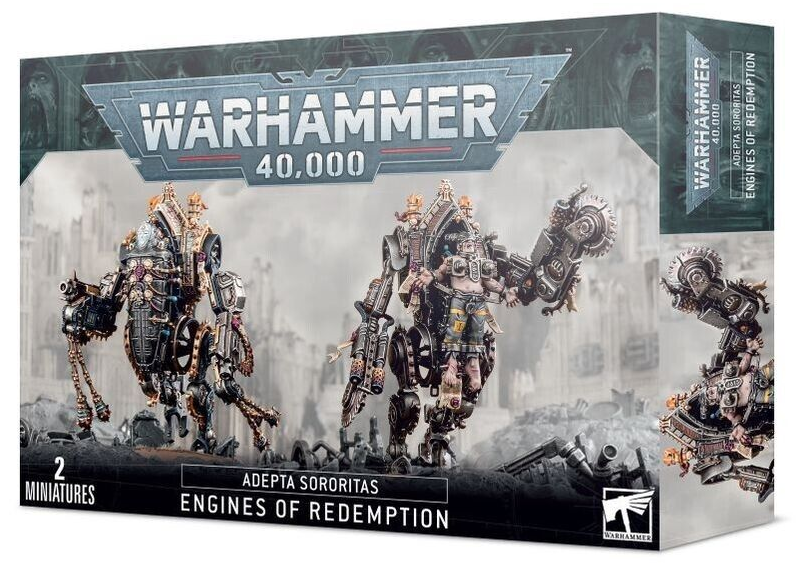 WARHAMMER 40K ADEPTA SORORITAS PENITENT ENGINES / ENGINES OF REDEMPTION ...