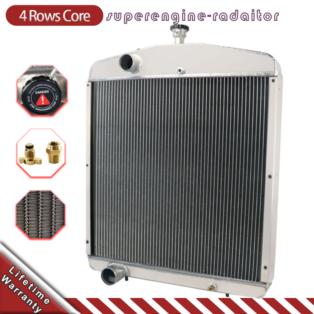 4-Row Tractor Radiator For Case IH 2390 2590 2594 3294 3394 3594 ...