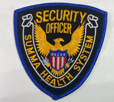 Summa Health System Security Akron Ohio Security Hospital Patch T3E | eBay