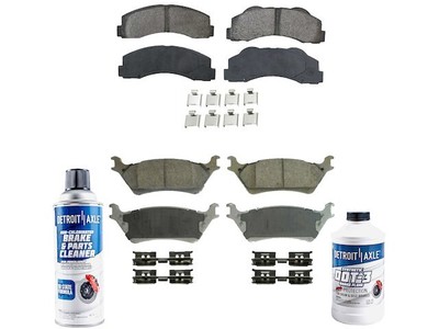 Brake Pad Set For 12-20 Ford F150 SVT Raptor STX Platinum XLT FX2 King ...