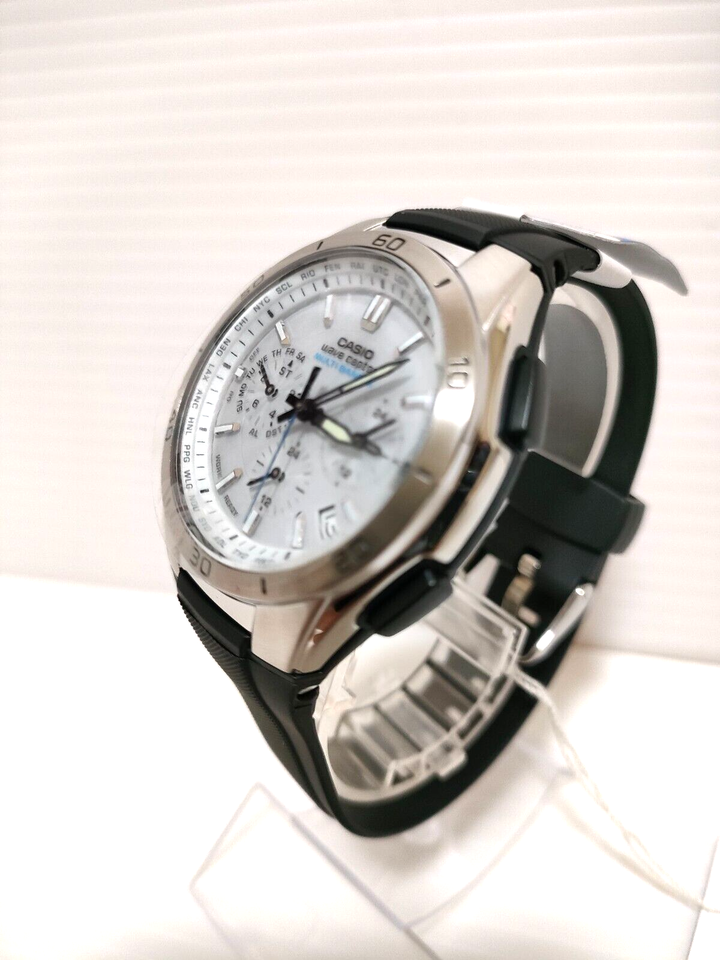 CASIO WAVE CEPTOR WVQ-M410-7AJF White Tough Solar Men's Watch New in ...