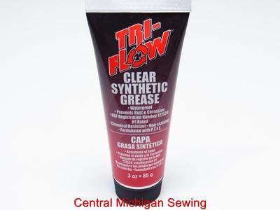Tri-Flow Clear Synthetic Grease with Teflon - 3 oz Tube Gears Plastic ...
