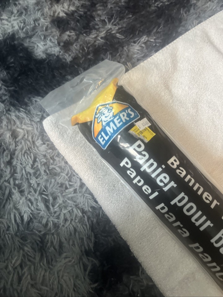 Elmers W321128 White Banner Paper Roll 75' x 24" | eBay