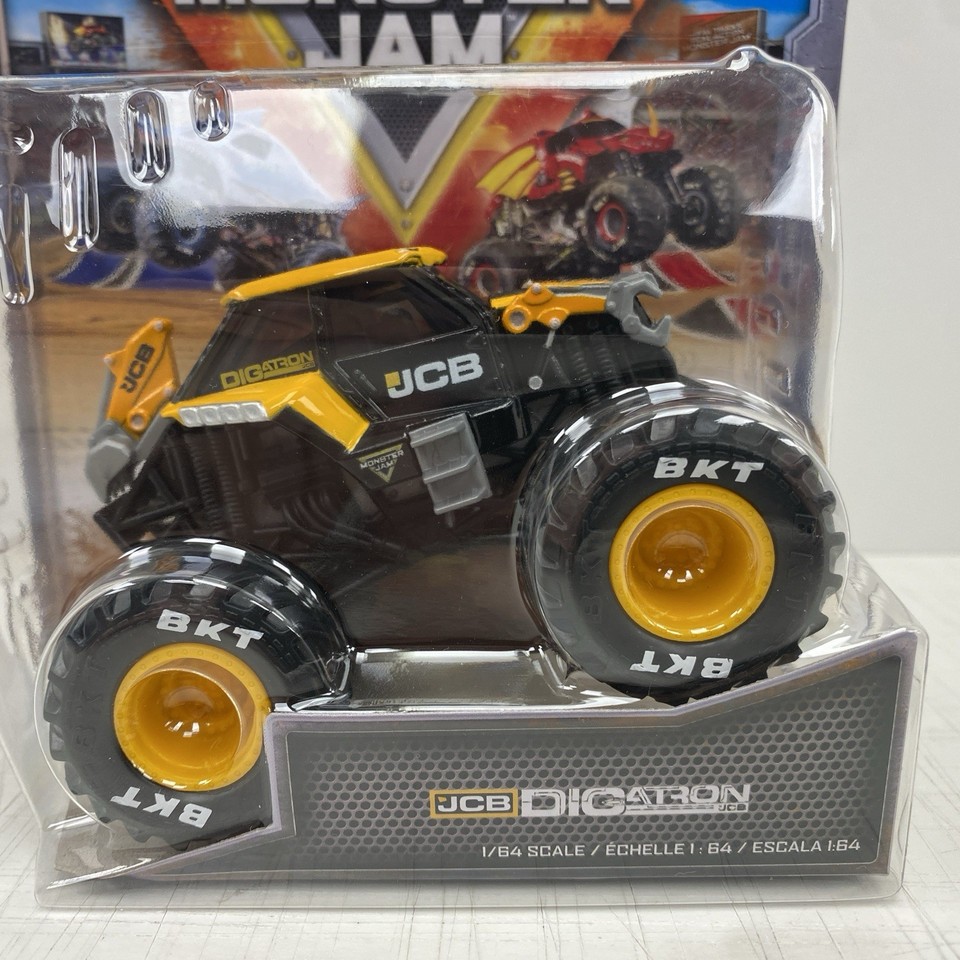 JCB Digatron 1:64 2025 Spin Master Monster Jam Series 41 Monster Truck ...