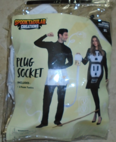 New Plug & Socket His & Hers Halloween Costumes XL Best for 5 foot 9 ...