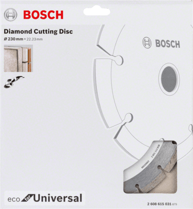 New Genuine Bosch 2608615031 Eco for Universal Segmented Diamond ...
