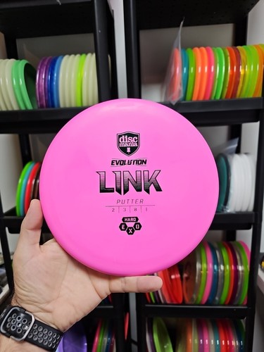 Discmania Discs Exo Hard Link Pink 174g disc golf putter | eBay