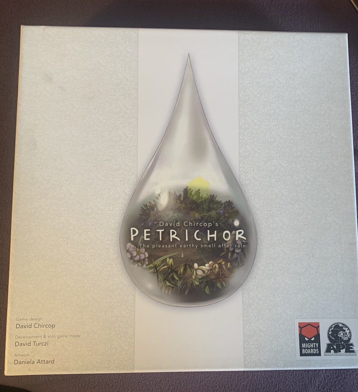 Petrichor Board Game 2017 David Chircop Mighty Boards APE Plus 1 expansion | eBay