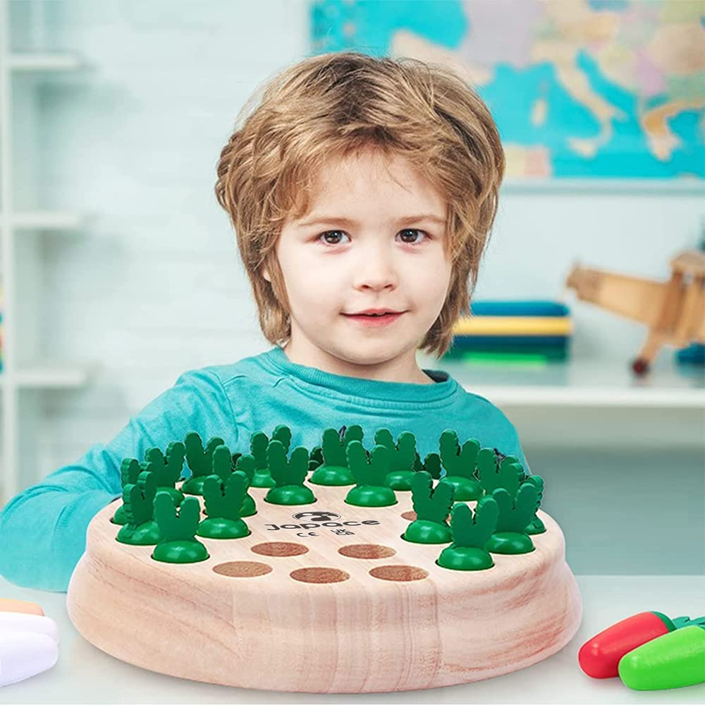 Carrot Memory Board Game Wooden Memory Game For Kids Training carrot-memory-board-game-wooden-memory-game-for-kids-training