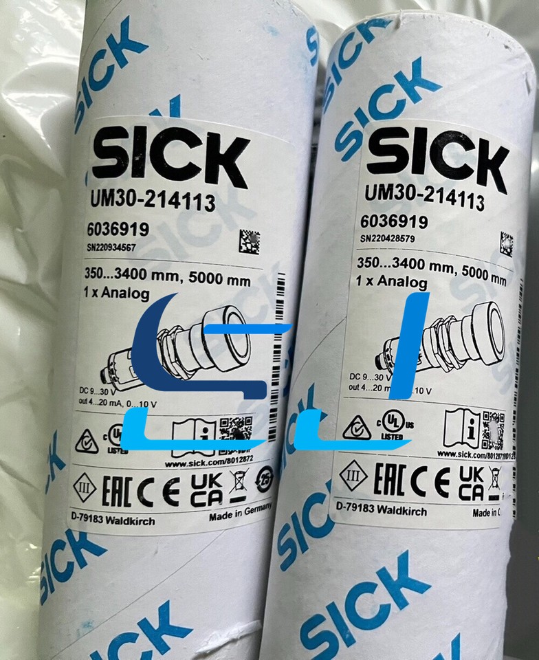 1PC Brand new SICK UM30-214113 6036919 Ultrasonic sensors UM30-214113 ...