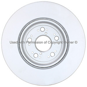 Disc Brake Rotor-Black Series Coated Rotor Quality-Built fits 95-00 ...