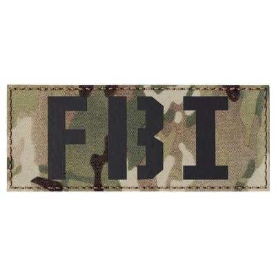 FBI IR 4x10 multicam chest rig infrared plate carrier blue line police ...