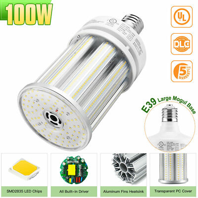 E39 Mogul Base LED Retrofit High Bay Garage Lighting 100W Corn Light ...