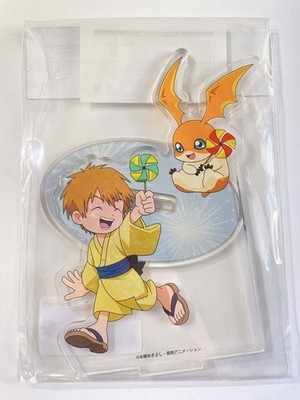 Digimon Axta Tsuribire Takeru & Patamon Acrylic Stand Yuyake Ver Used ...