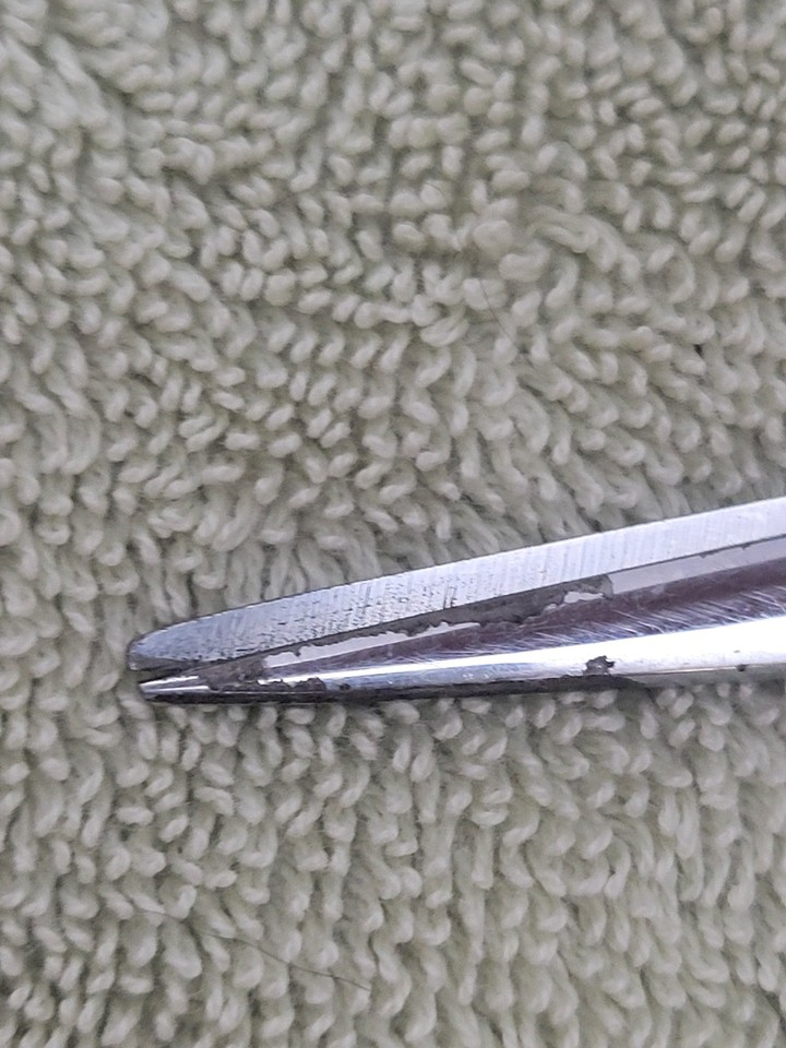 Vintage "Stylist" Hair Scissors No.500 with Serrated Edge Razor Steel ...