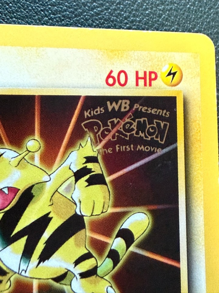 Pokemon Card Electabuzz WoTC LP Black Star Promo 2 WB Gold Stamp The ...