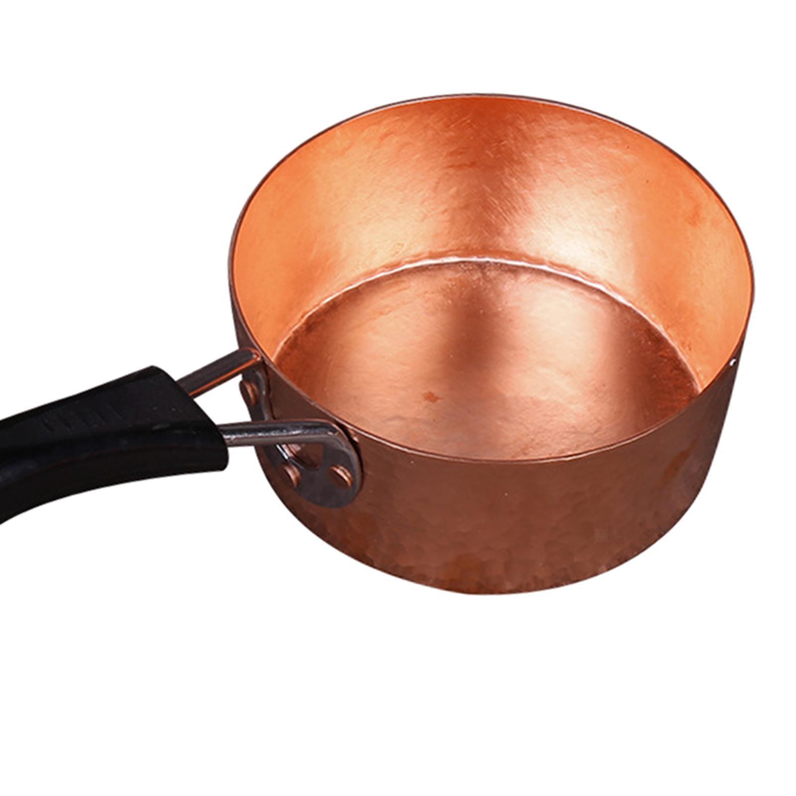 Milk Pan Multipurpose Melting Butter Copper Pot for Kitchen Home ...