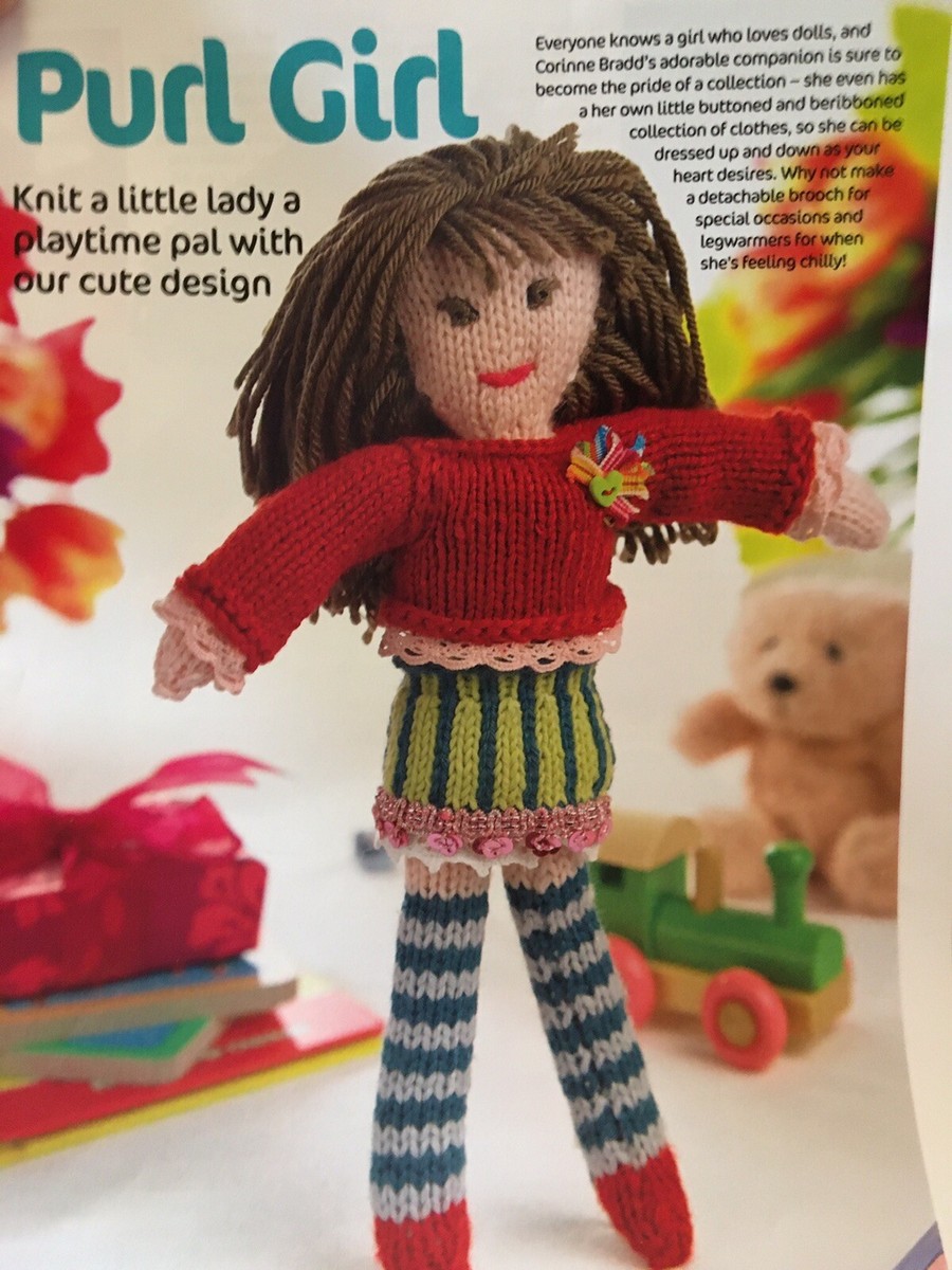 Free Dolls Knitting Patterns Pretty Dress Up Doll, Knitting Pattern