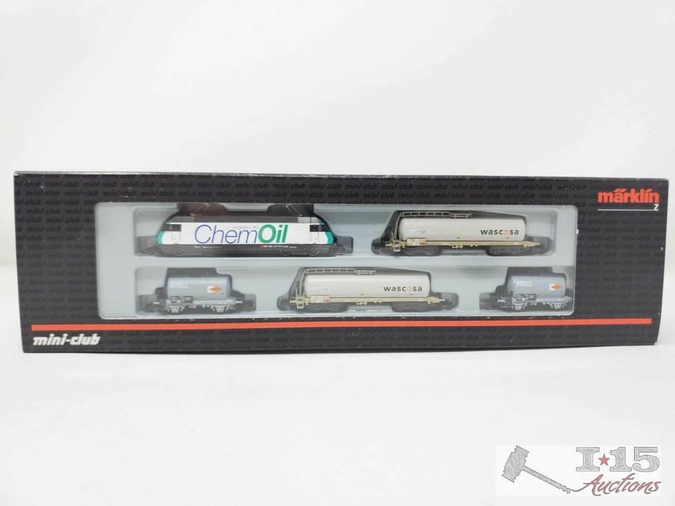 MARKLIN 81427 Z SCALE Chem Oil Train Set | eBay