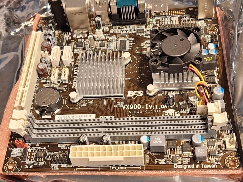 ECS VX900-I VIA Nano L2007 (1.6G, ) VIA VX900 Motherboard / Cpu combo ...