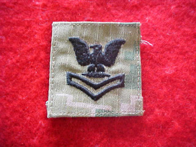 US Navy Type III Type 3 Green Digital E-5 cap patch for cover | eBay