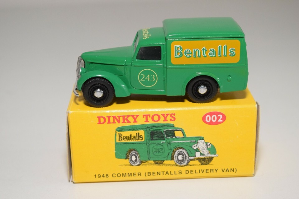 YY 1:43 DINKY MATCHBOX DY-8 002 1948 COMMERCE BENTALLS DELIVERY VAN ...