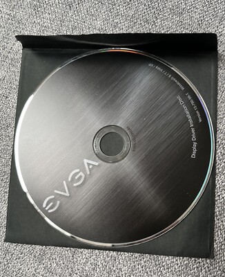 eVGA Display Driver Install Disc GeForce 720 GT Windows 8/7/Vista/XP CD ...