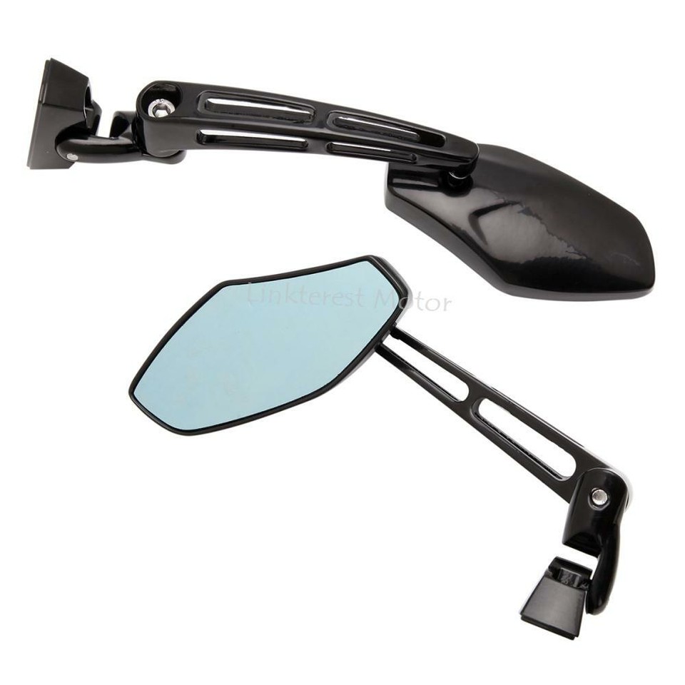 Racing Rearview Side Mirrors For Yamaha YZF R1 R6 R6S 1000 600 SUZUKI ...