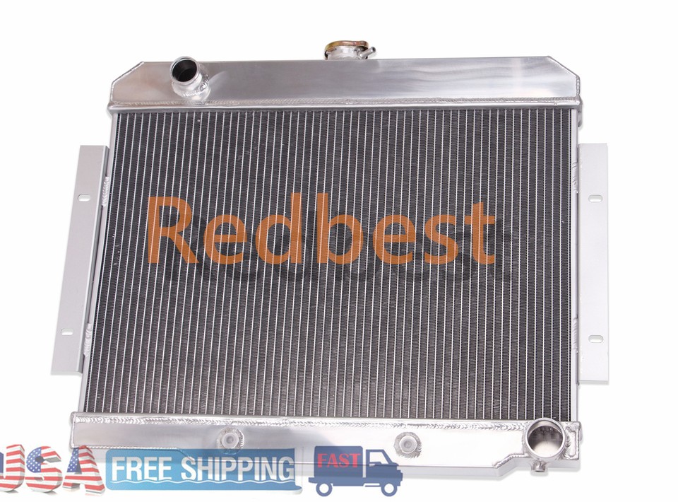3Row Aluminum Core Radiator For 1972-1986 Jeep CJ5 CJ6 CJ7 Cooling ...