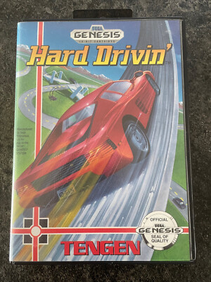 SAMMLER - Sega Mega Drive - Genesis Spiel - Hard Drivin´ - selten ...