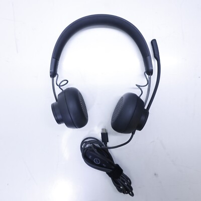 LOGITECH ZONE 750 WIRED NOISE CANCELING OVER-EAR USB-C HEAD SET - GRAY ...