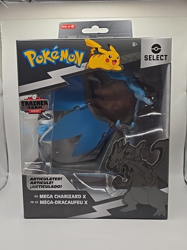 Pokemon Trainer Team Series Articulated Mega -charizard X Select | eBay