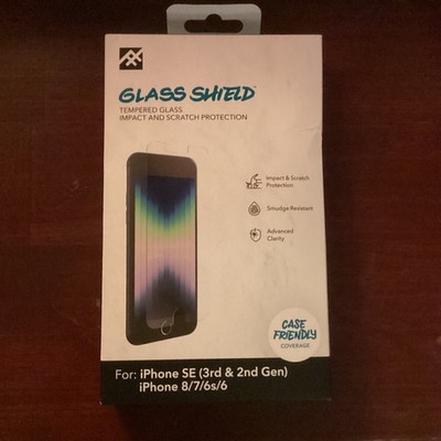 ZAGG iFrogz Glass Shield Screen Protector iPhone SE 3rd/2nd Gen 8 7 6 ...